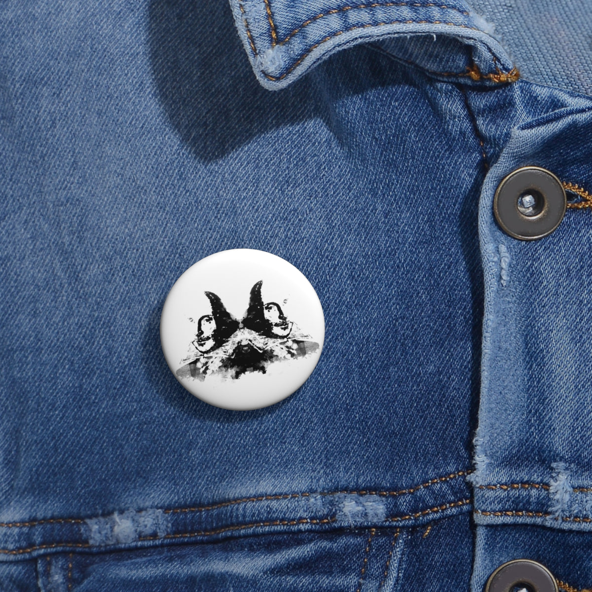 Rorschach Pin Buttons – New Orleans Shakespeare Festival